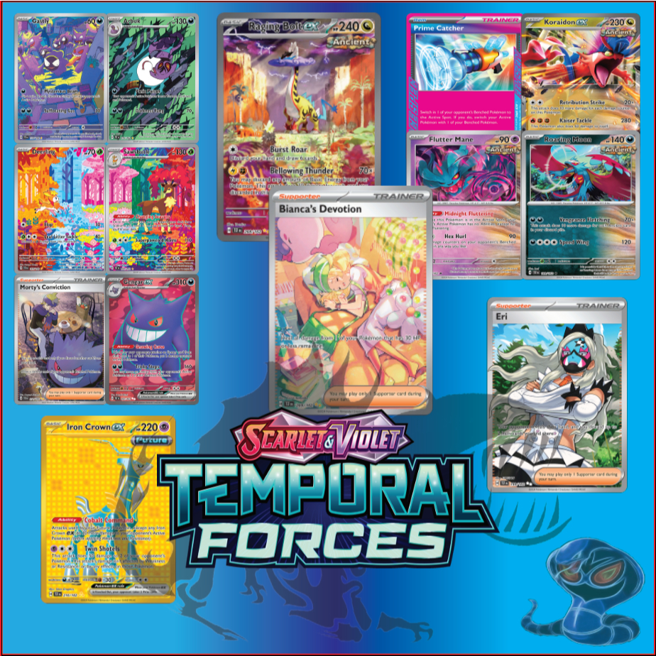 POKÉMON TCG : Temporal Force SV05 EX | Shopee Malaysia