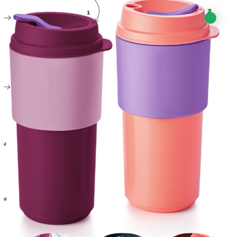 Tupperware Coffee To Go 490ml | Shopee Malaysia