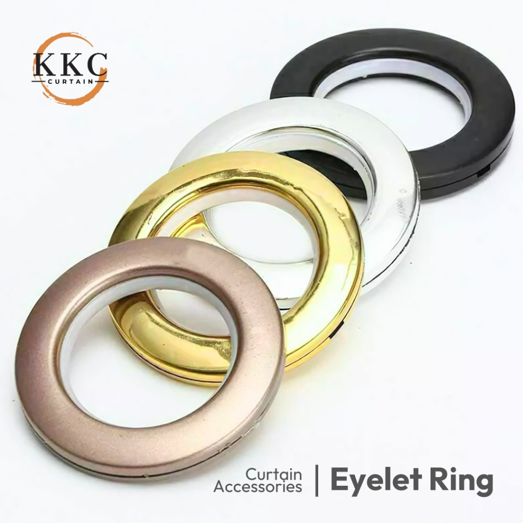 KKC Curtain Eyelet Ring/ Gelang Langsir / Ring Langsir / Eyelet Langsir ...