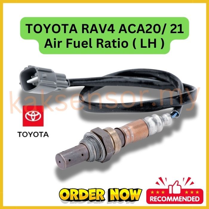 4PIN TOYOTA RAV4 2.0 ACA20 ACA21 1AZFE 2000" ( LH ) OXYGEN SENSOR/ AIR ...