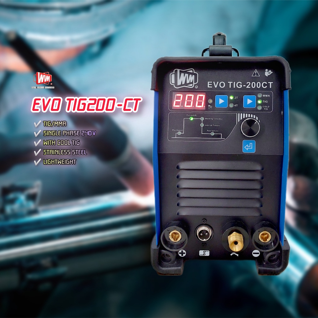 WIM EVO TIG200CT TIG/ARC Welding Machine | Shopee Malaysia