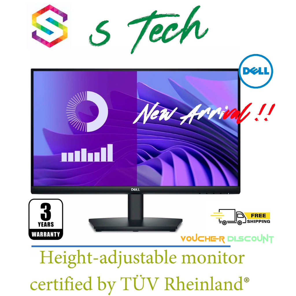 DELL E2425HS business monitor | Shopee Malaysia