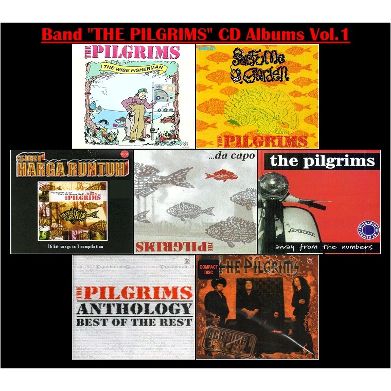 (CD-R) Band "THE PILGRIMS" CD Albums Vol.1 | Shopee Malaysia