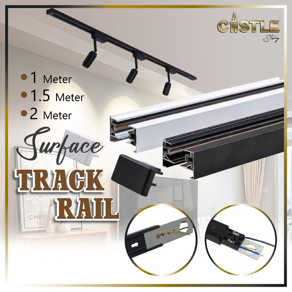 Lighting Track Rail, LED Track Light Rail System Full Copper, Have ...