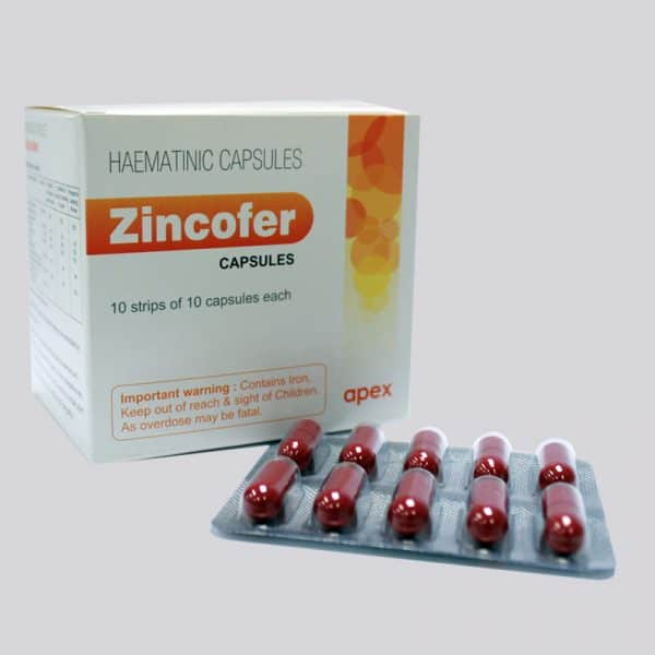 ZINCOFER HAEMATINIC CAPSULES 10'S (1 STRIP) | Shopee Malaysia
