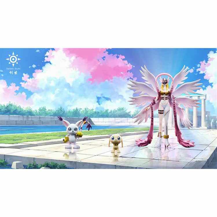 Genesis Studio - Angewomon Digimon Resin Statue GK Anime Figure ...