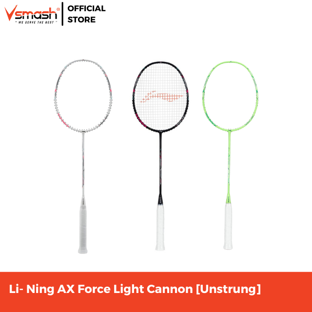 Li-Ning AX Force Light Cannon Unstrung [Free String & Grip] | Shopee ...