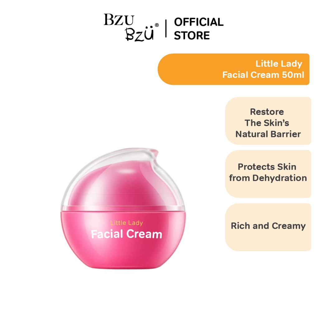 BZU BZU Little Lady Facial Cream (50ml) | Shopee Malaysia
