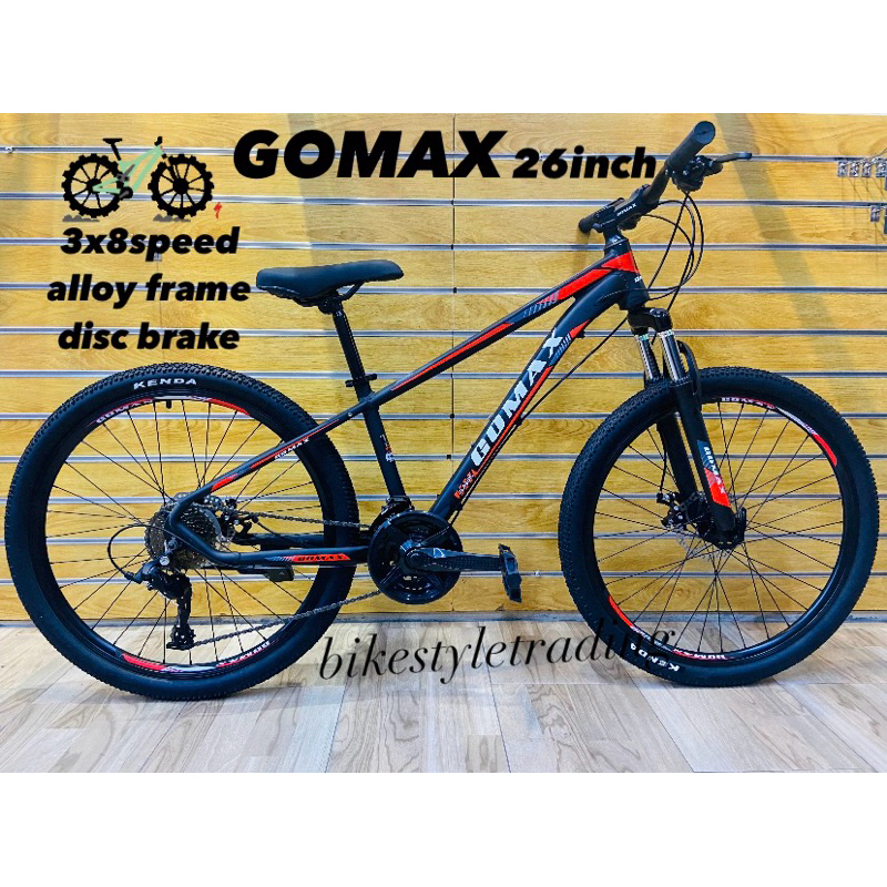 26" Gomax Alloy Mountain Bike MTB / MTB BASIKAL / Basikal Gomax Basikal ...