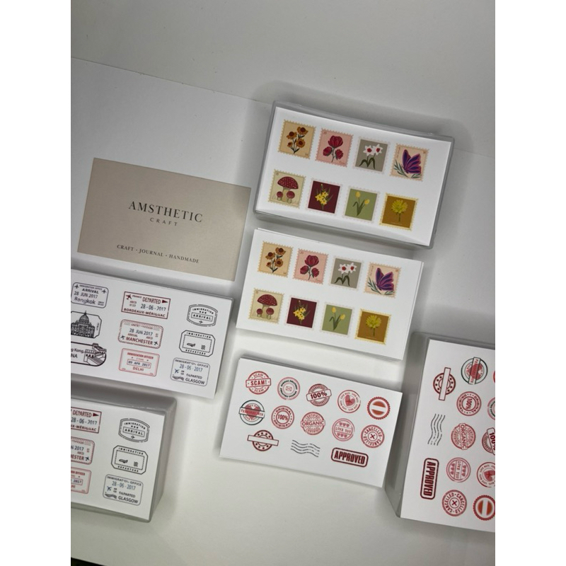 Amsthetic Craft 3 Design of Super Glue Stickers | Stamp/Cop Series for ...