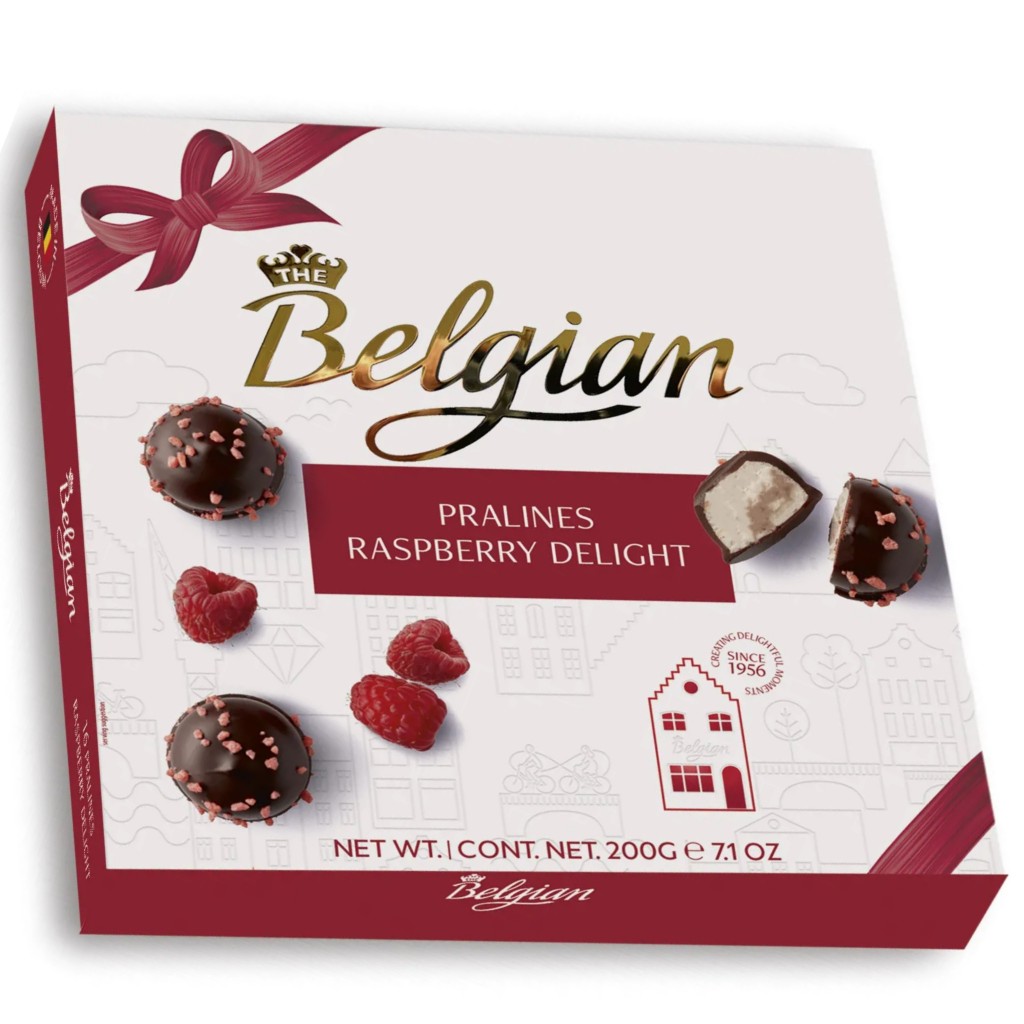 The Belgian Chocolate Pralines Raspberry Delight, 200g (Assorted ...