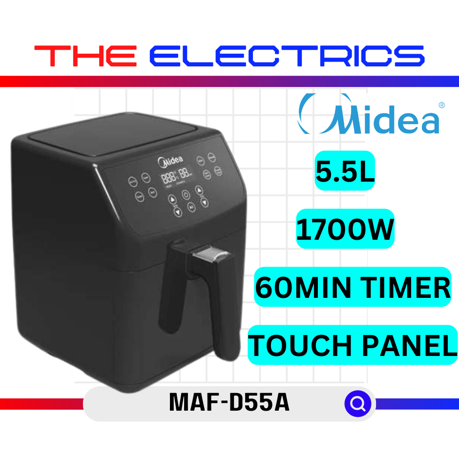 MIDEA 1700W 5.5L AIR FRYER MAF-D55A | Shopee Malaysia