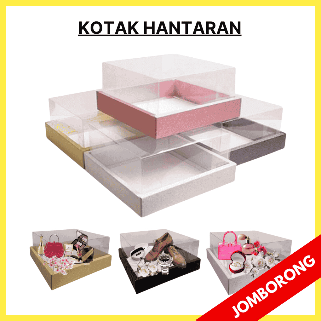 KOTAK HANTARAN Gift Doorgift Florist Box Bunga Hantaran Hadiah Borong ...