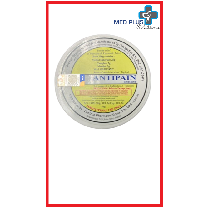 Zontron Antipain Ointment 50g (EXP: 11/2026) | Shopee Malaysia