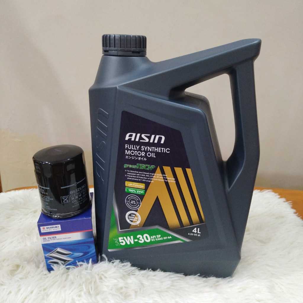 SUZUKI SWIFT VITARA SX4 ALTO APV , PROTON ERTIGA OIL FITER + AISIN 5W30 ...