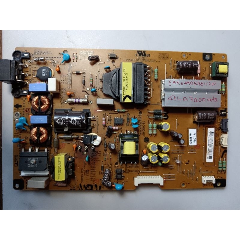 LG 47LA7400.ATS POWER BOARD ORIGINAL | Shopee Malaysia