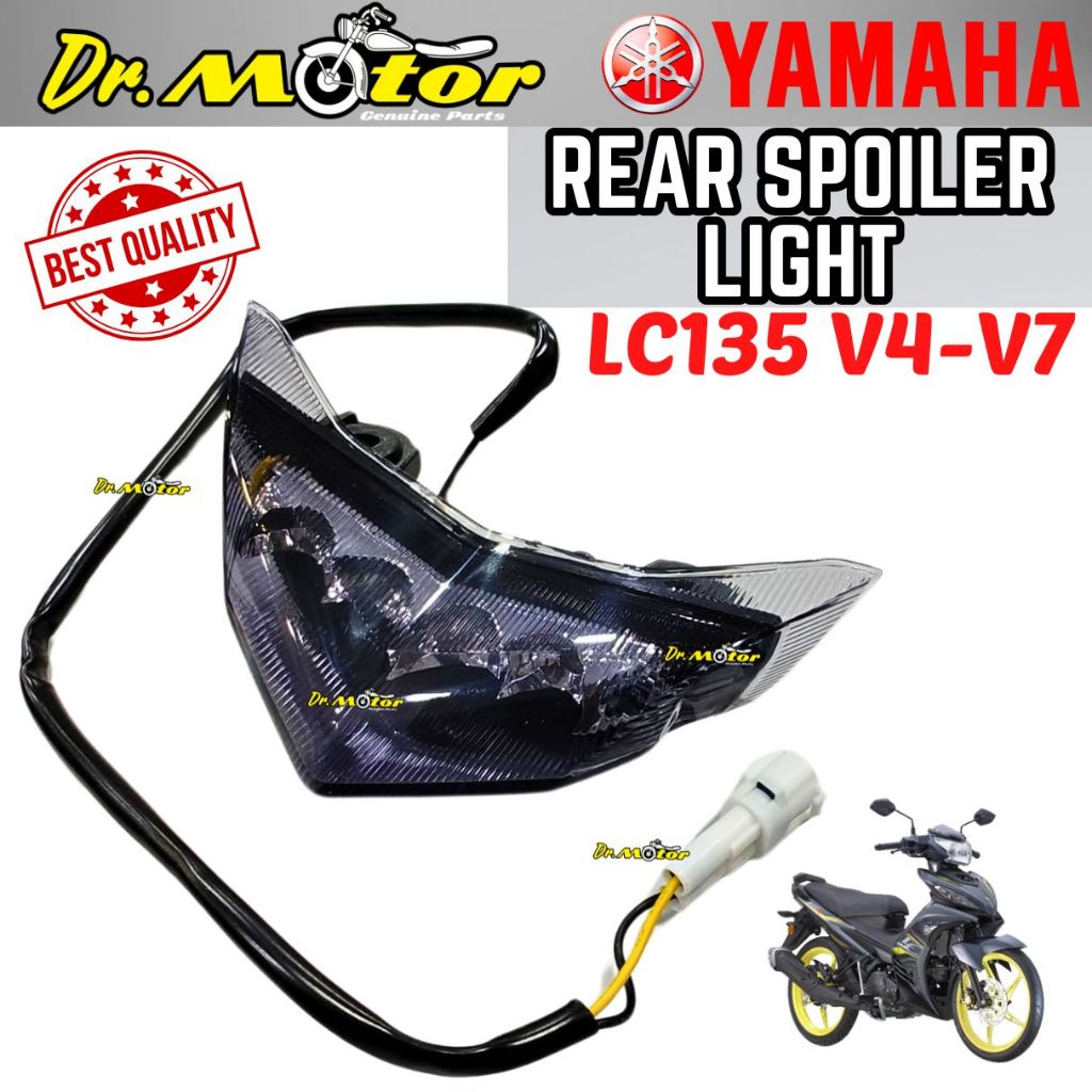 LC135 V4 V5 V6 V7 LC 135 135LC NEW Rear Spoiler Light Brek Lampu Bar ...