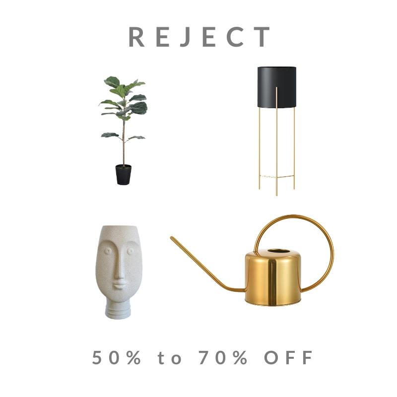 REJECT Vase Pot & Plant B | Shopee Malaysia