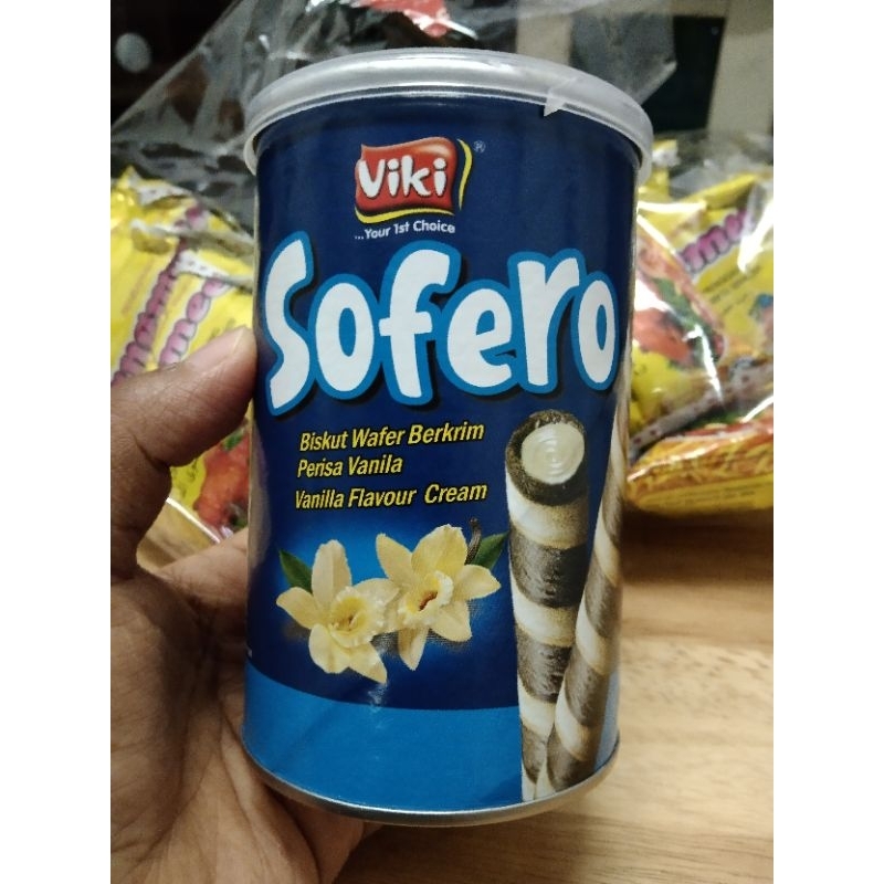 Sofero Love Letter Wafer Biscuit Vanilla Flavour Cream / Biskut Wafer ...