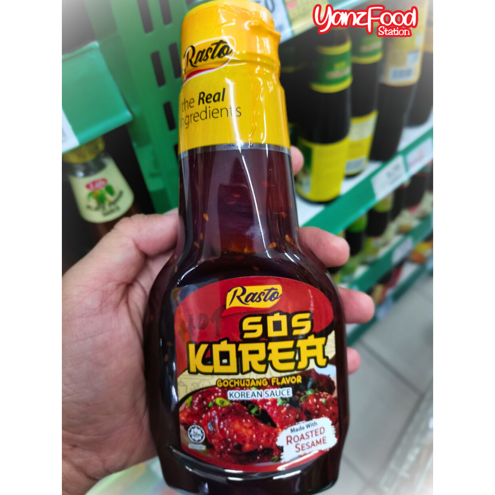 RASTO Sos Korea Gochujang Flavor Korean Sauce Made with Roasted Sesame 400g | Shopee Malaysia