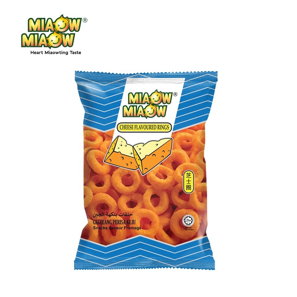 Miaow Miaow Cheese Flavoured Rings - 50g | Shopee Malaysia