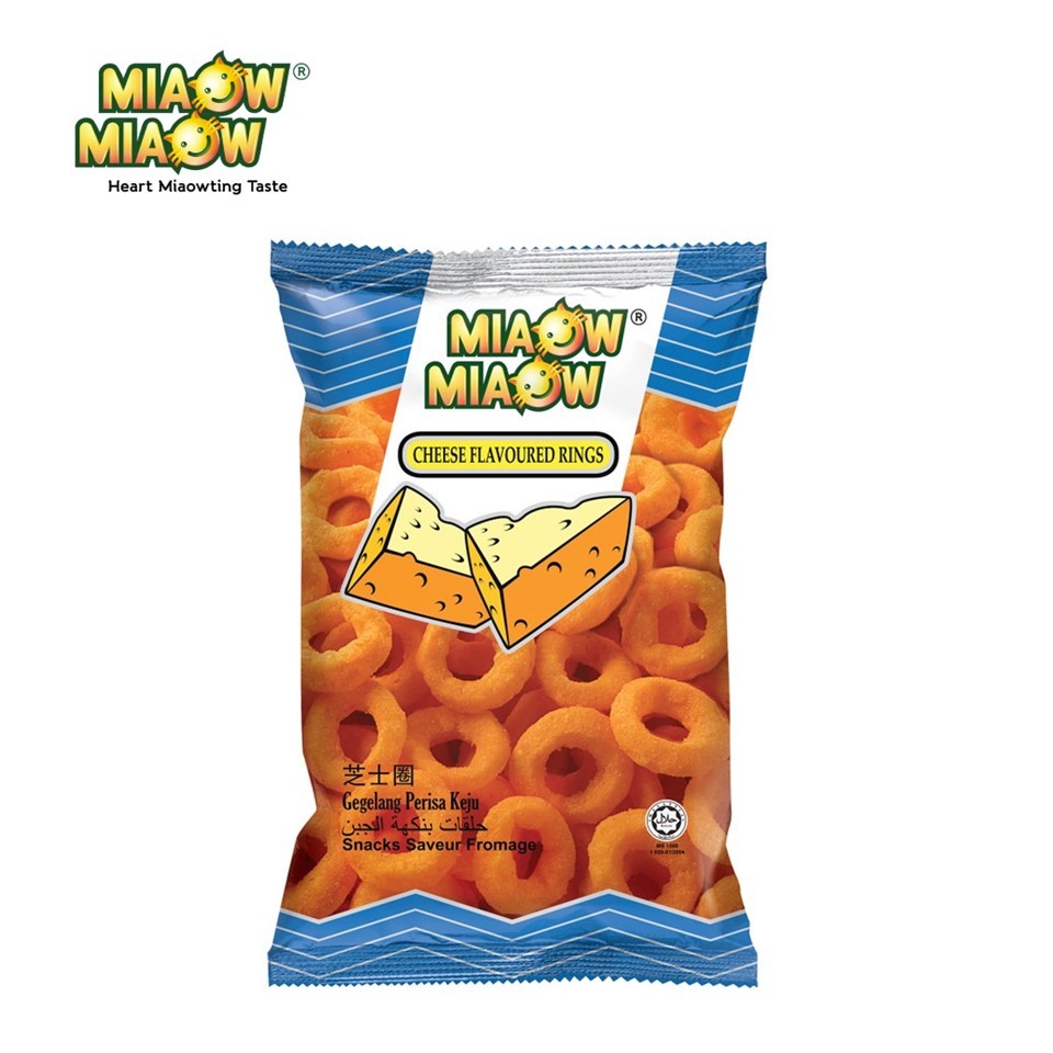 Miaow Miaow Cheese Flavoured Rings (150g) | Shopee Malaysia