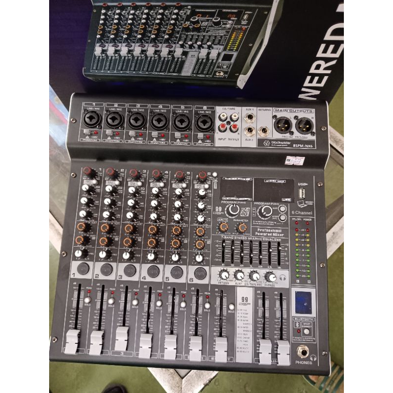 Black spider powered mixer BSPM-NX6 | Shopee Malaysia