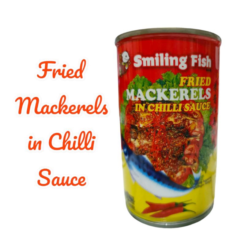 Smiling Fish Fried Mackerels in Chilli Sauce 155g | Shopee Malaysia