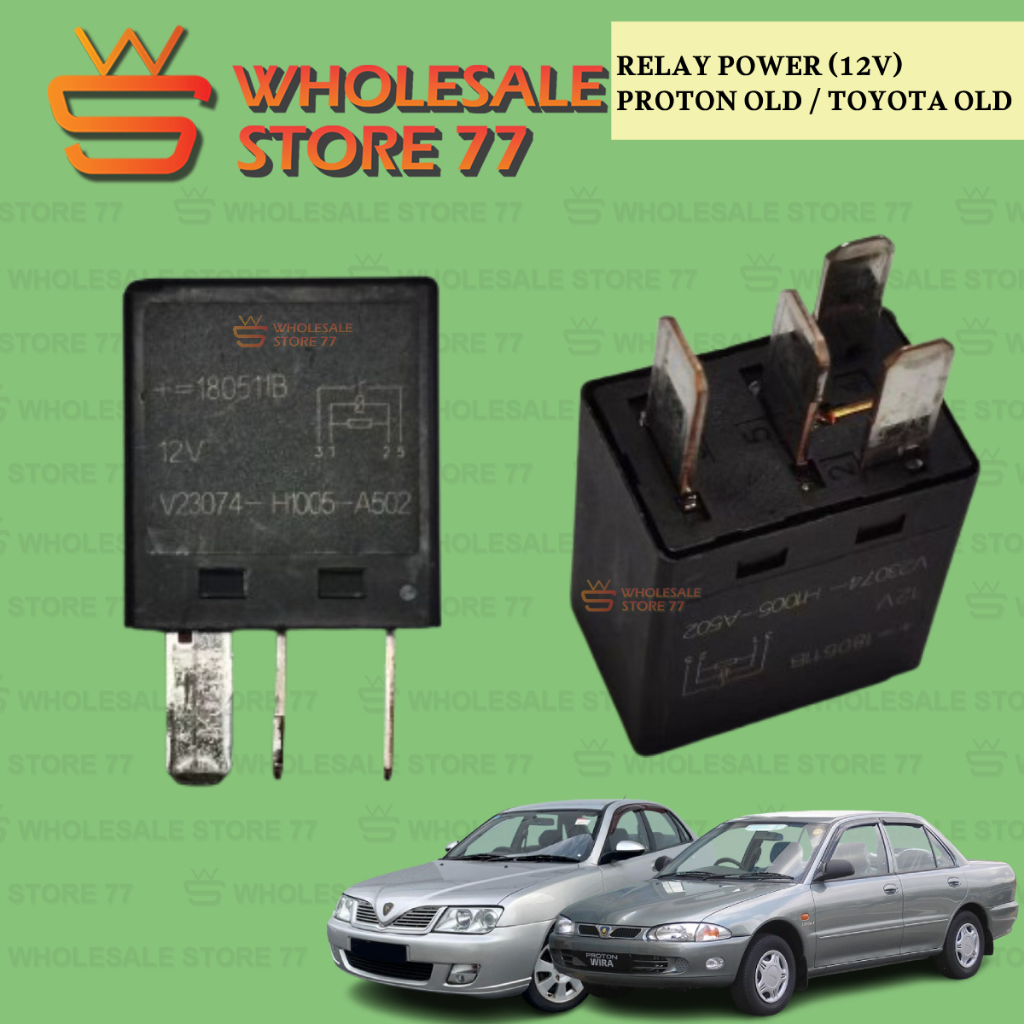 READY STOCK | PROTON WIRA SATRIA ARENA WAJA SAGA BLM RELAY 4 PIN FUSE ...