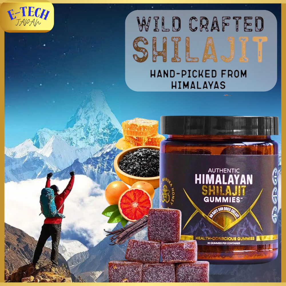 HALAL HIMALAYAN SHILAJIT GUMMIES Original natural essence agglomerate ...