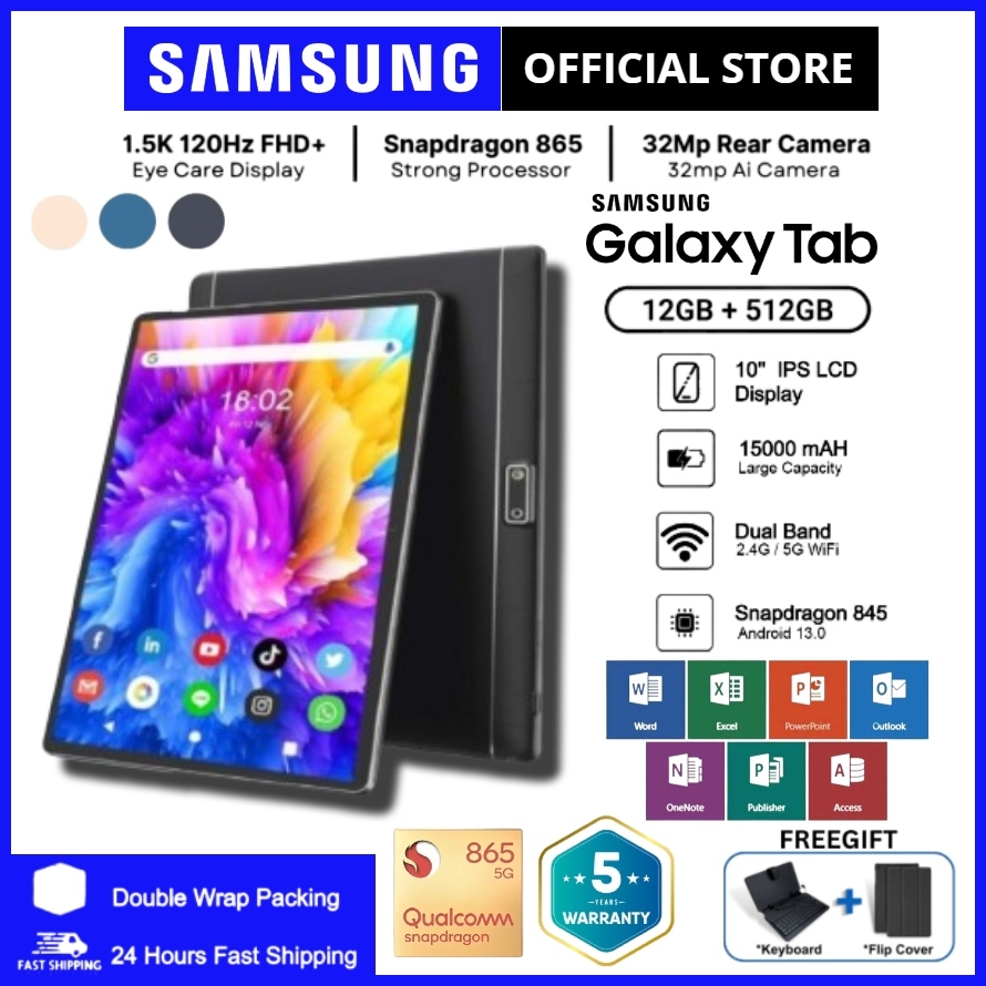 Crazy Promo 2024 5G Tablet Samsung Galaxy P20 12 Inch Tablet 16GB+512GB ...