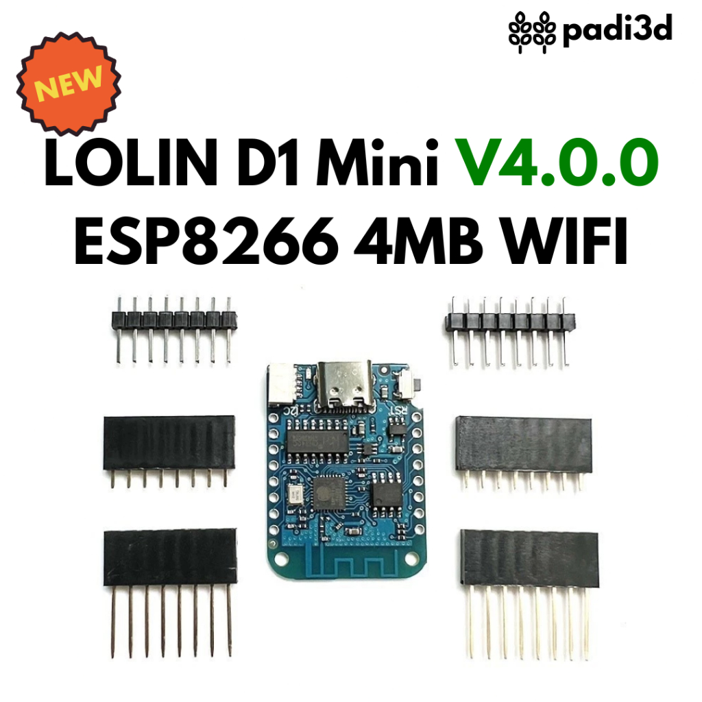 LOLIN D1 Mini V4.0.0 ESP8266 4MB WIFI Development Board Internet of Things Board MicroPython ...