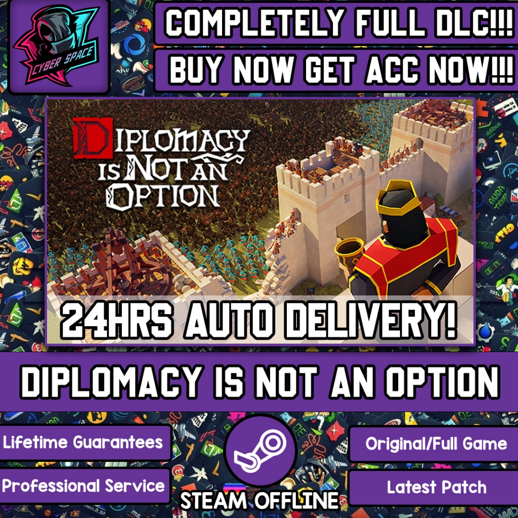 Diplomacy is Not an Option [Auto Delivery] [Steam Online & Offline ...