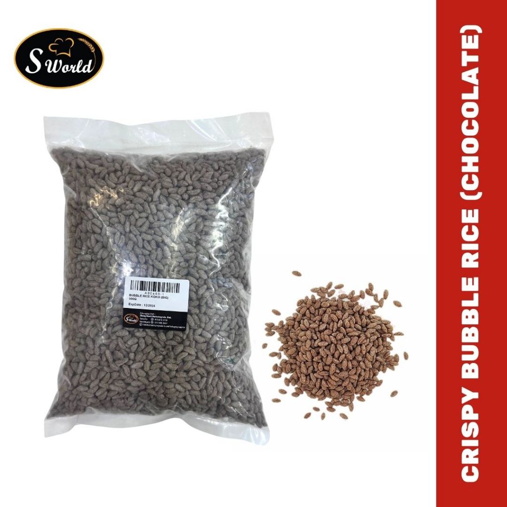 Crispy Bubble Rice Koko / White (Chocolate / Original) Puffed Rice ...