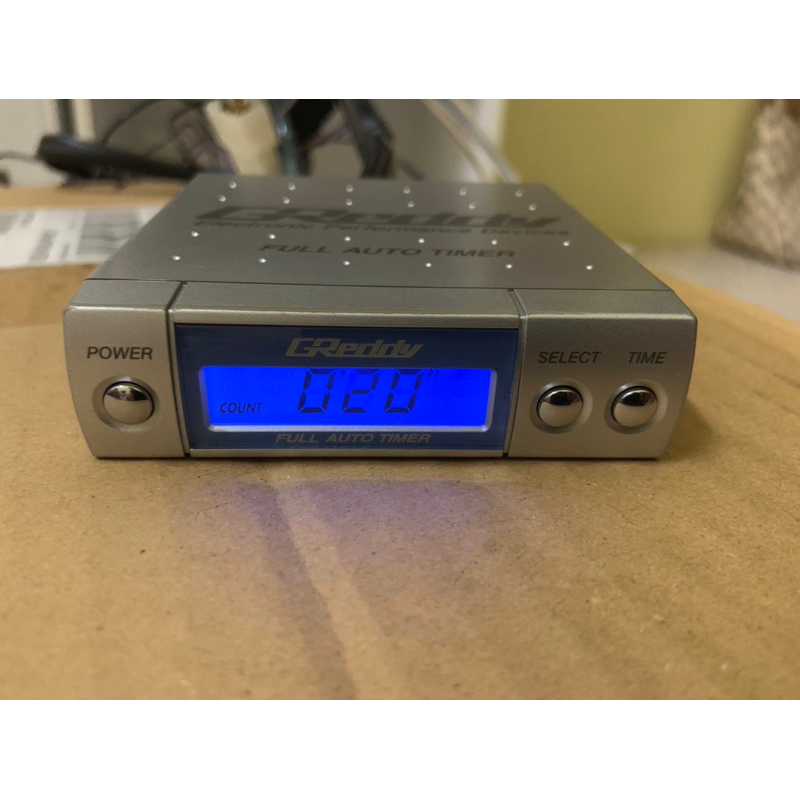 Greddy Full Auto Turbo Timer Gen-1 Silver | Shopee Malaysia