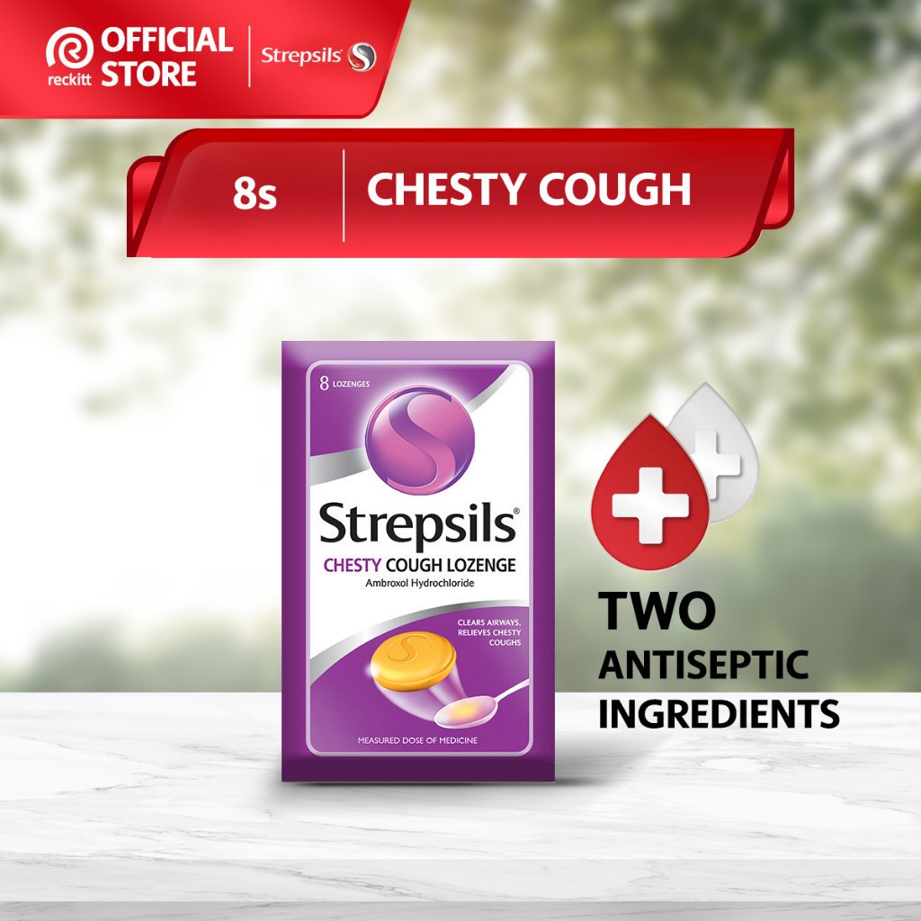 Strepsils Chesty Cough Lozenges (8's) & (24's) | Shopee Malaysia
