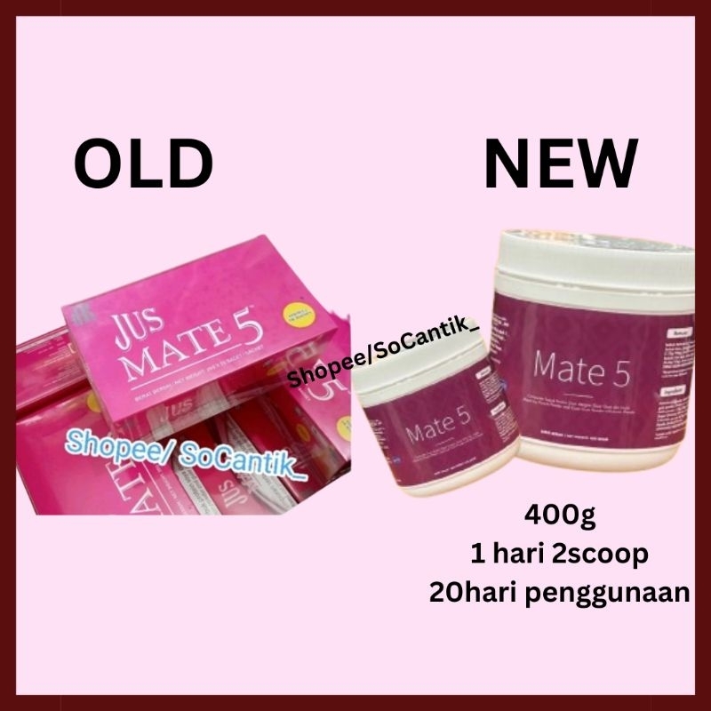 JUS MATE 5 BY HERBA PRIMA MARKETING DR ROZMEY | Shopee Malaysia