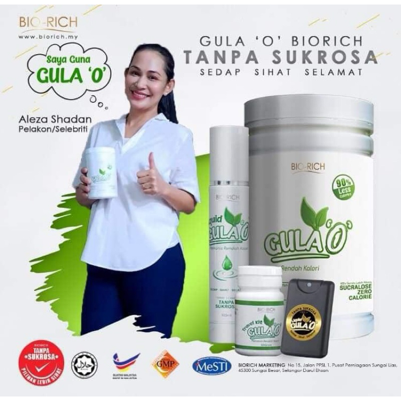 Gula O Bekas Pemanis Sihat Tanpa Kalori Dan Mengawal Gula Dalam Darah ...