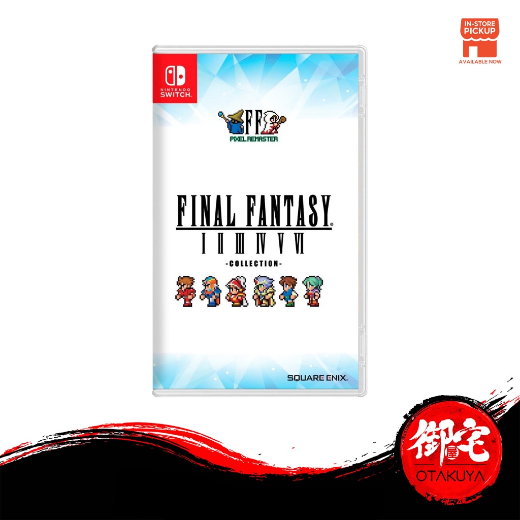 【CNY SALE】Nintendo Switch Final Fantasy I-VI Pixel Remaster Collection ...