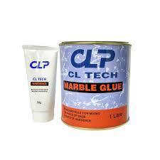 CL-TECH MARBLE GLUE (1LITRE SET) FOR TILES/ MARBLE/ GRANITE STONE ...