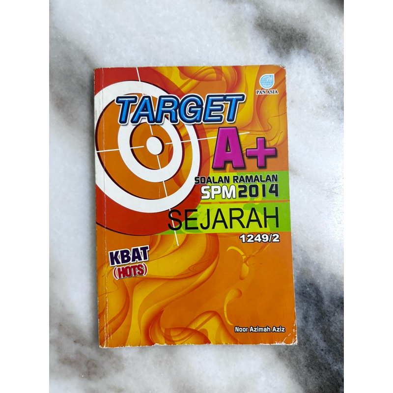 Target A+ Soalan Ramalan SPM Sejarah | Shopee Malaysia