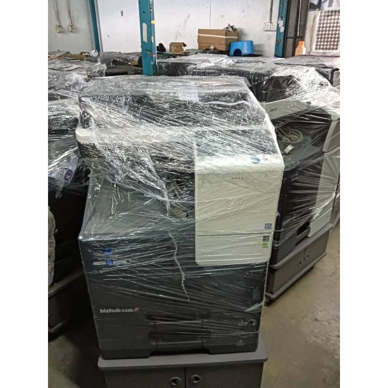 Rental konica free service toner printing colour print scan fax ...
