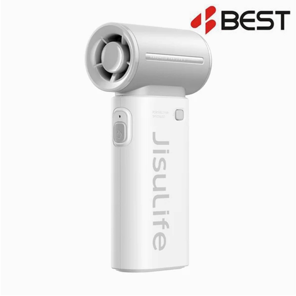 JISULIFE HANDHELD FAN LIFE9 LIGHT GREY LIFE936 LIG GREY | Shopee Malaysia