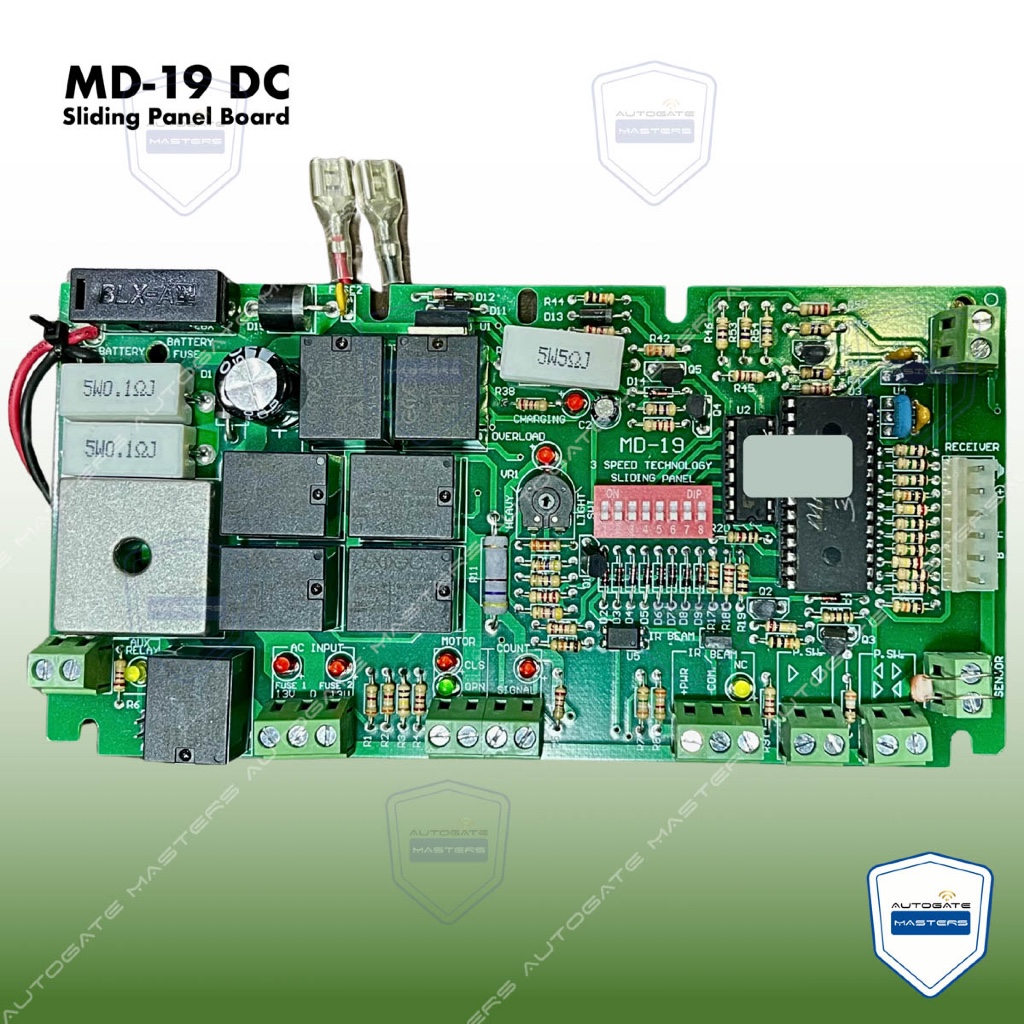 MD19 DC 3 speed panel SLIDER Dc max 3 SlD dc777 Auto Gate DC 3 Speed ...