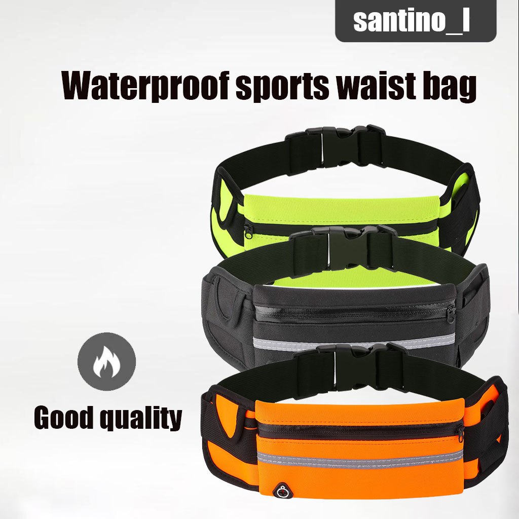 Waterproof sports waist bag Running Waist Bag for Men and Women Outdoor ...