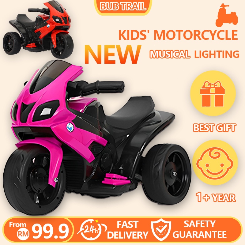 Motor elektrik budak Remote Kereta Control Motorcycle Kids Motor Ride ...