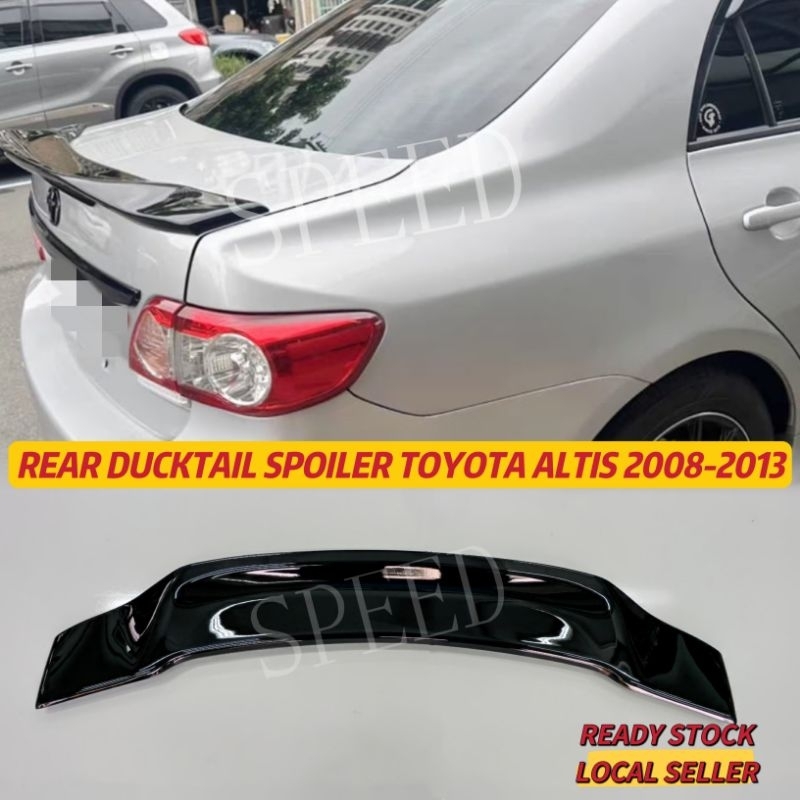 TOYOTA ALTIS 2008-2013 REAR DUCKTAIL SPOILER BELAKANG | Shopee Malaysia