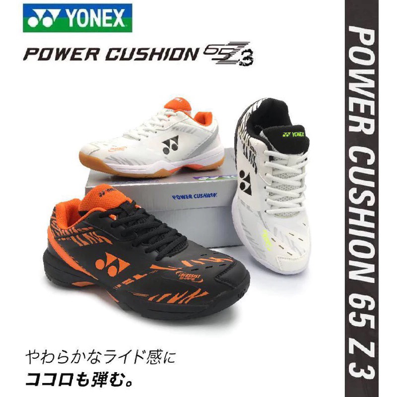 Yonex 2025 Power Cushion 65Z 3 Top Quality Badminton Sport Shoes Kasut ...