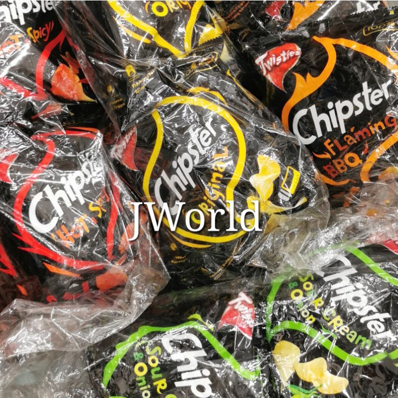 [10PKT BUNDLE] 60G TWISTIES CHIPSTER POTATO CHIP (HOT & SPICY / SOUR ...
