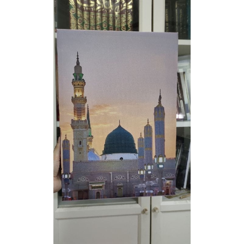 Frame Gambar Masjid Nabawi | Saiz A3 | Shopee Malaysia